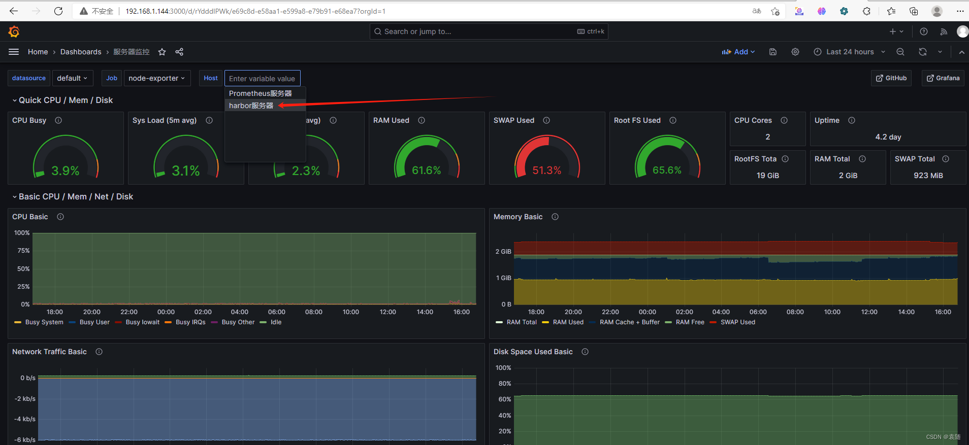 docker-compose方式添加Prometheus被监控节点_prometheus添加节点-CSDN博客