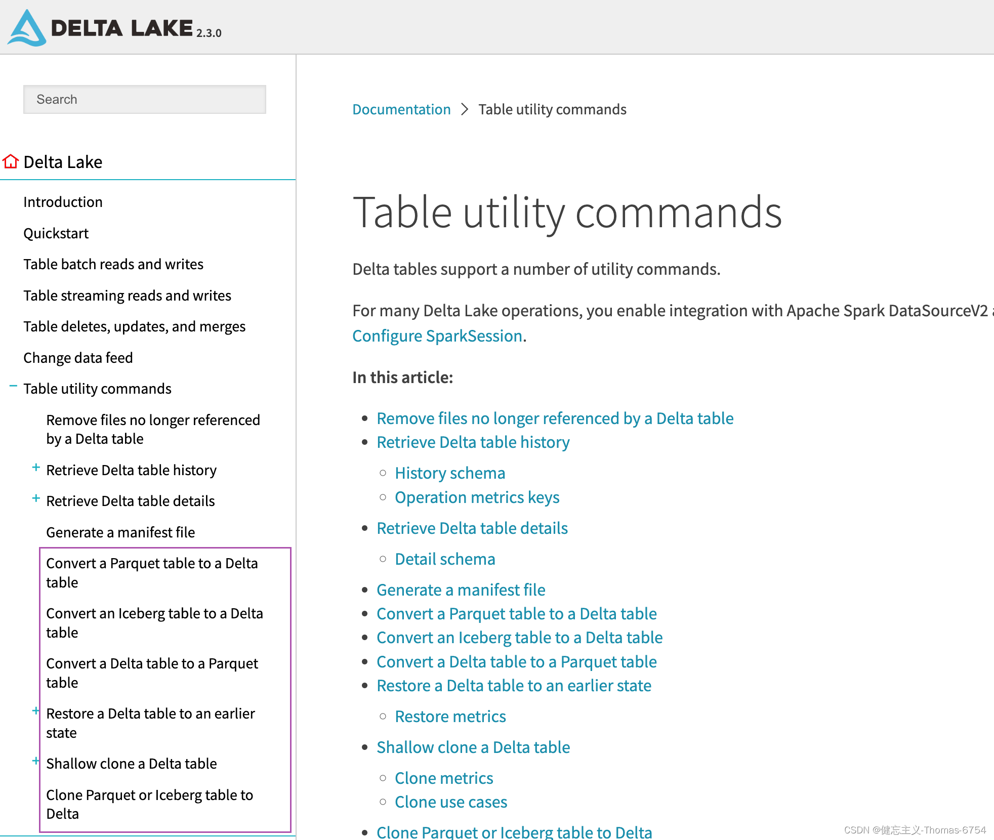 delta.io 2.3.0 hive(parquet)表 iceberg表 delta.io表 互转_delta数据转parquet-CSDN博客