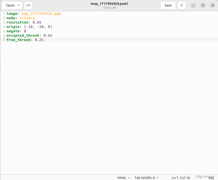 如何在ROS2-Humble 中 load map 并在Rviz中显示出来_ros2 rviz2 加载pgm yaml-CSDN博客