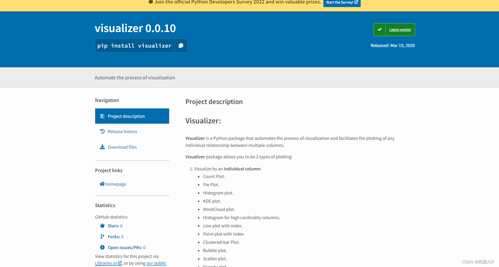 ModuleNotFoundError: No module named ‘Visualizer‘ 关于特殊python库安装的准确靠谱简单的方法介绍_modulenotfounderror ...