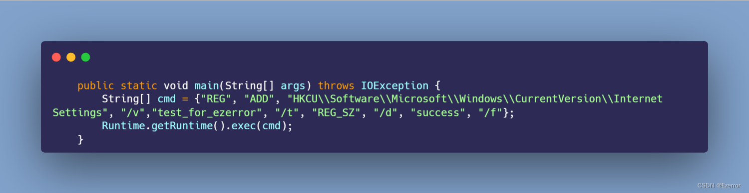 Java Operation Registry - Programmer Sought