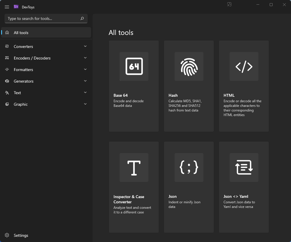 开发者的瑞士军刀：DevToys-CSDN博客