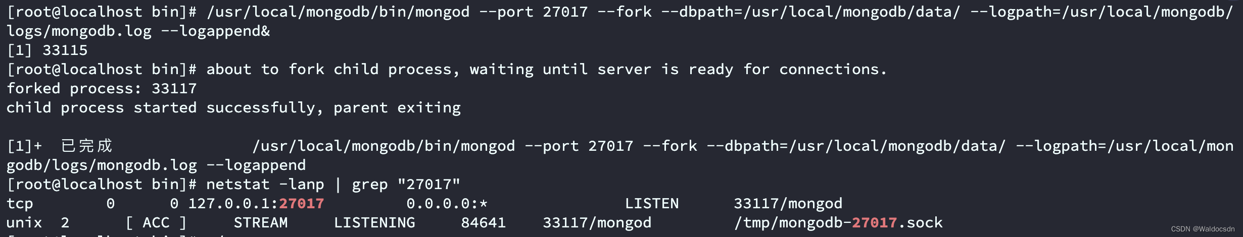CentOS 8 手动安装MongoDB_centos8安装mongodb-CSDN博客