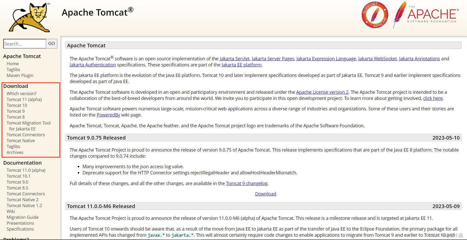 Tomcat下载安装及配置教程-CSDN博客