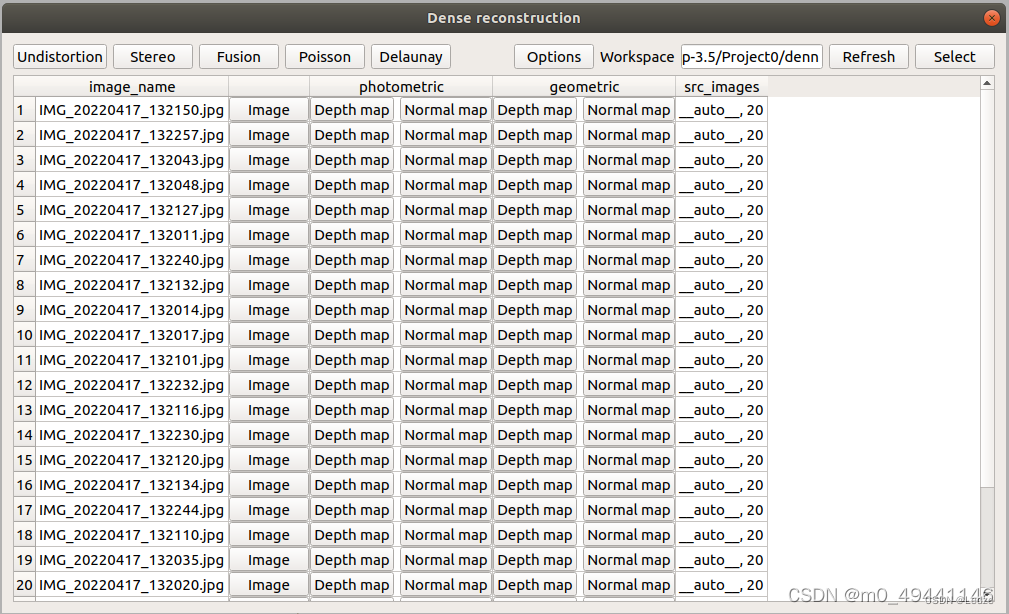 一文搞懂ubuntu下colmap的使用方法_ubuntu colmap-CSDN博客