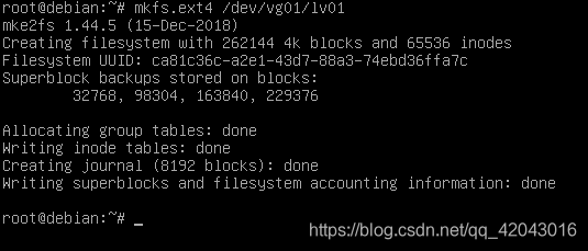 Debian10配置Raid5及部署LVM_debian创建卷组-CSDN博客