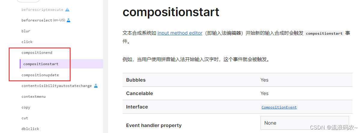 中文输入法与上下左右键盘事件冲突问题解决-CSDN博客
