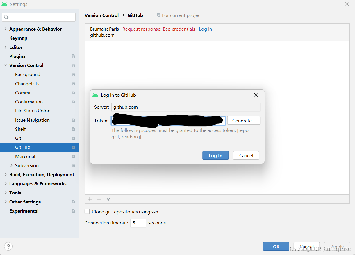 Android Studio登录Github出现登录弹窗 127.0.0.1:63342/api/github/oauth/authorization_codeXXXX_android ...