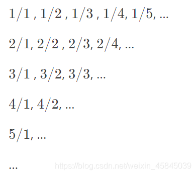 P1014 [NOIP1999 普及组] Cantor 表_noip1999普及组复赛cantor表答案-CSDN博客