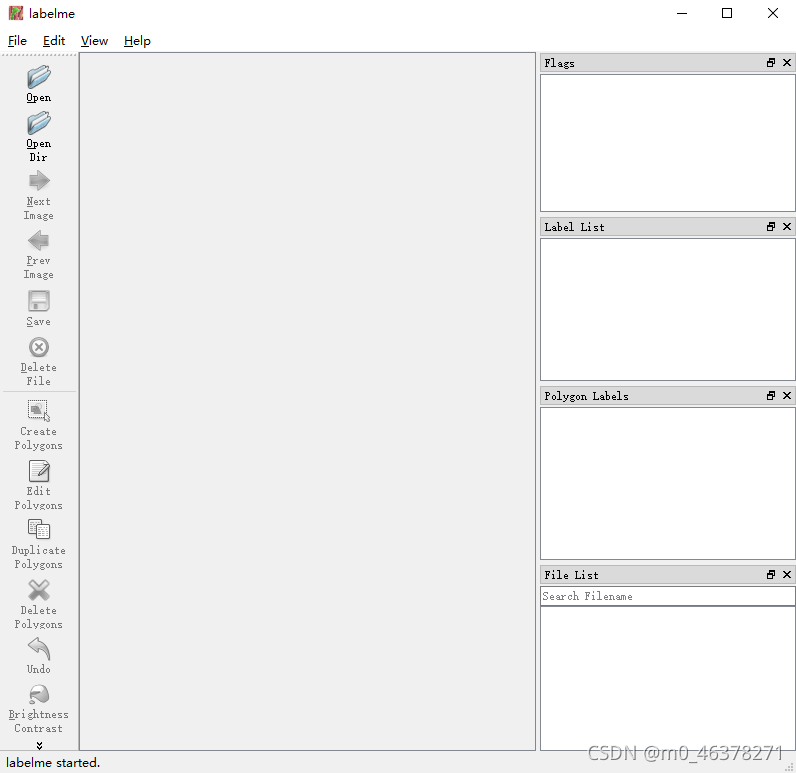 labelme的安装与使用（深度学习打图像分割的标签）_pytorch_是七叔呀-讯飞AI开发者社区