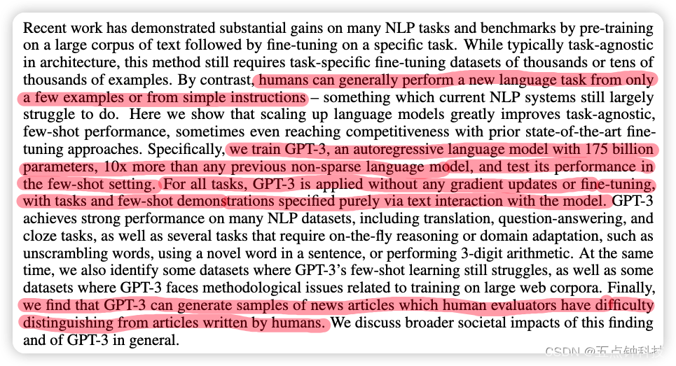 ChatGPT追祖寻宗：GPT-3技术报告要点解读_gpt3技术报告-CSDN博客
