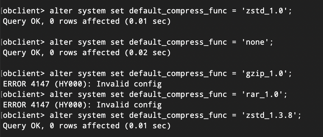 OceanBase 配置项&系统变量实现及应用详解（5）：对配置项与系统变量，合法性检查实践_oceanbase if else-CSDN博客