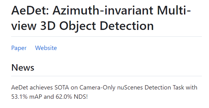 AeDet：方位不变的多视图3D物体检测-CSDN博客