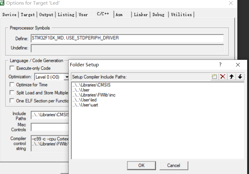 Keil5找不到头文件报错：cannot Open Source Input File Xxx Xxxh Cannot Open Source File Lpc213xh