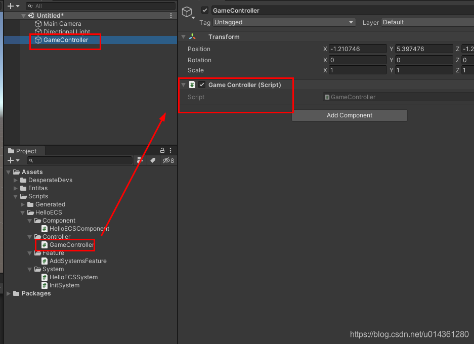 Unity Ecs 之 Entitas 的简单介绍，插件下载、导入，和简单使用（一篇文入门搞懂ecs是什么）unity Entities