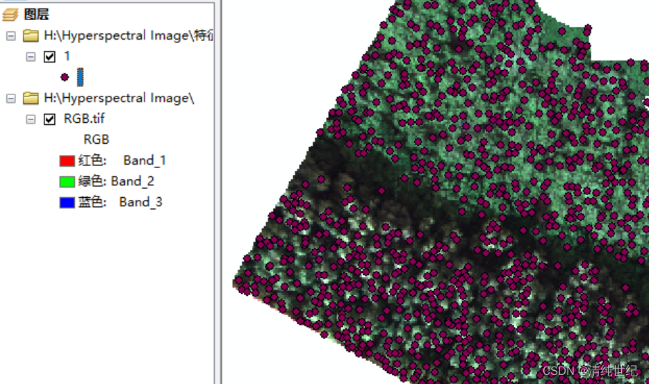 Python shp矢量提取多波段栅格图像的均值、提取采样点数值_一个shp中有多个区域,如何从另一幅遥感影像中提取这些区域的统计值-CSDN博客