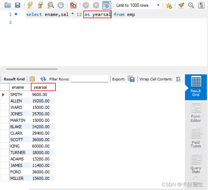 MySQL常用DQL查询命令_dql命令-CSDN博客