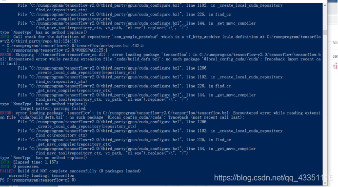 windows下编译tensorflow动态链接库的问题_bazel build --config=cpu tensorflow:tensorflow.dll-CSDN博客