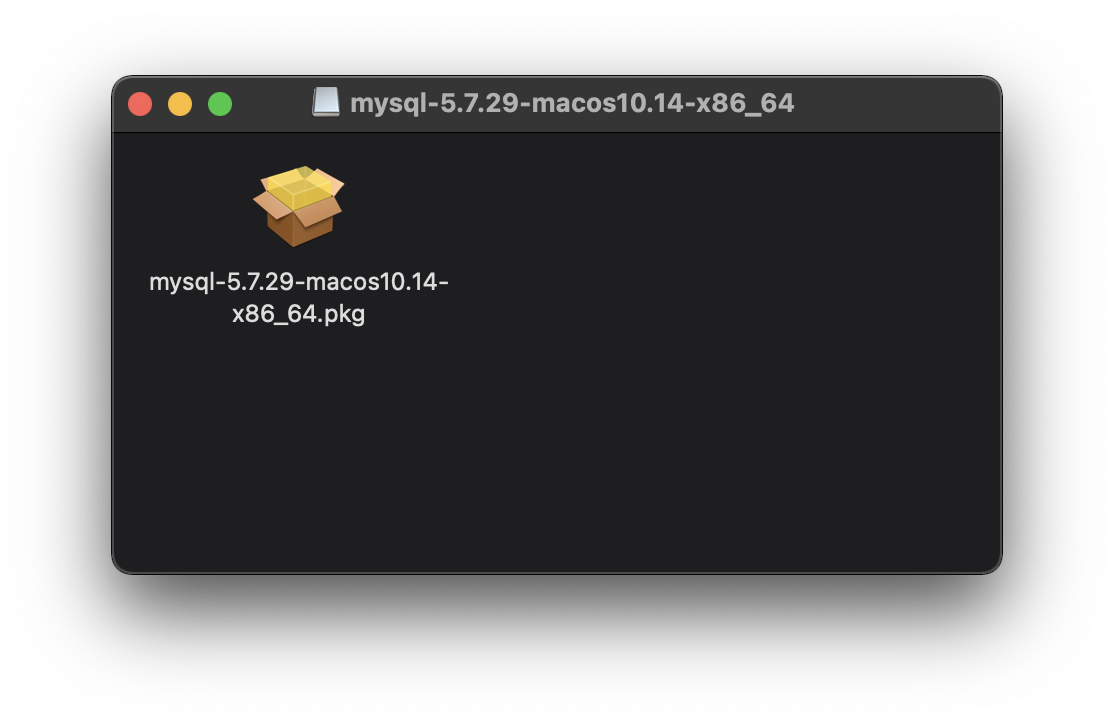 Mac 安装mysql5.7.29_mac的mysql5.7.29安装-CSDN博客
