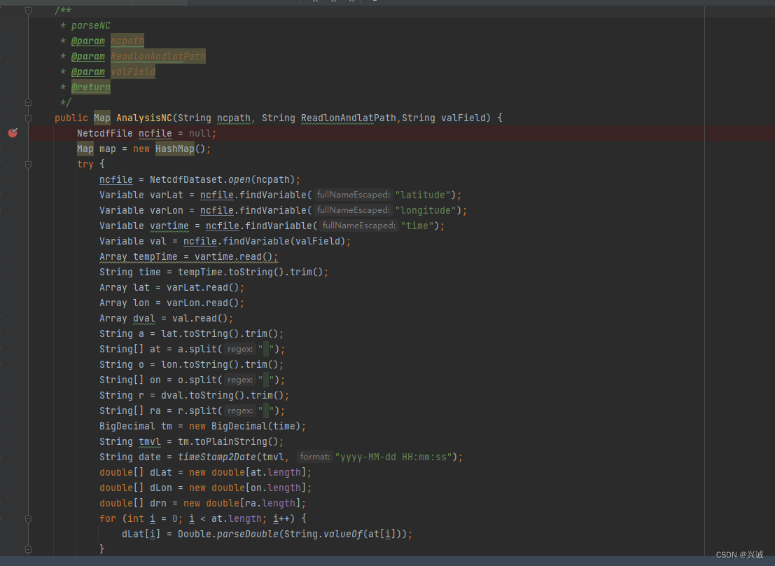 java实现netcdf（.nc）数据读取解析_java解析nc文件-CSDN博客