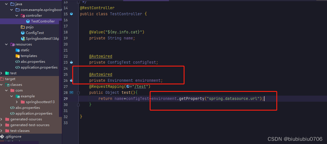 Springboot中读取配置文件几种方式获取指定前缀配置文件的方法 Csdn博客