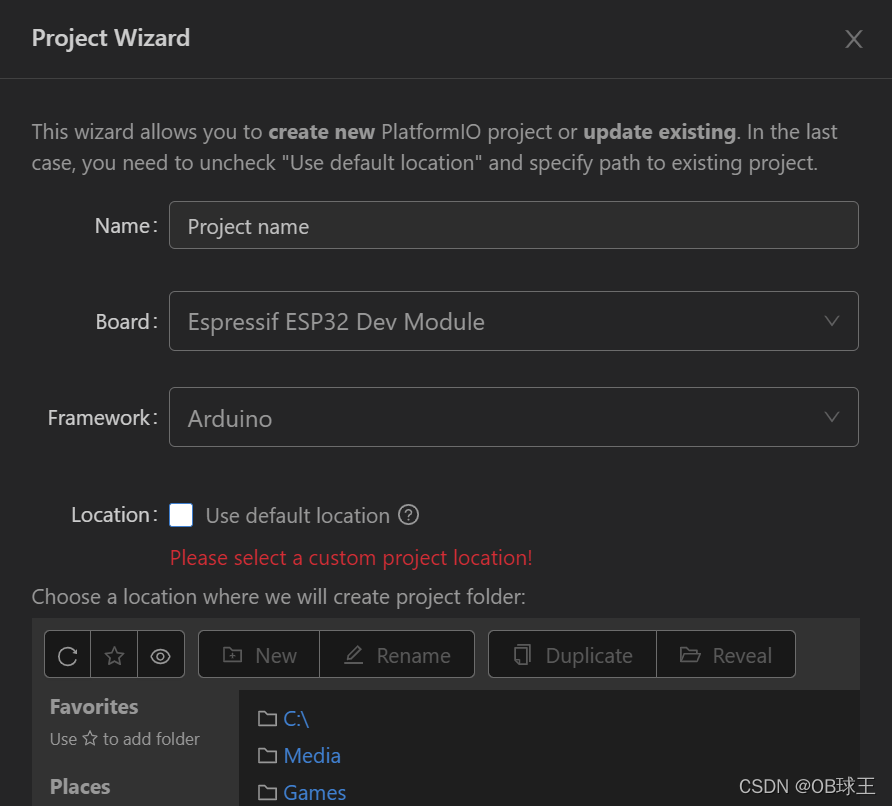 PlatformIO+ESP32 Arduino开发环境搭建_platform io esp32-CSDN博客
