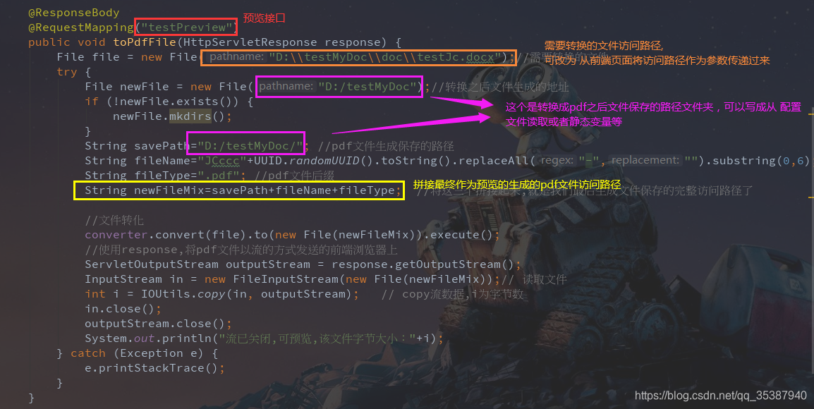 Springboot 实现在线预览,Word文档 doc、xlsx、pdf、txt_springboot文件暂时不支持在线预览-CSDN博客