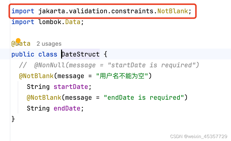 spring Boot 升级到2.3.0版本后 @NotBlank 依赖包不能使用问题_import jakarta.validation.constraints.notblank;-CSDN博客