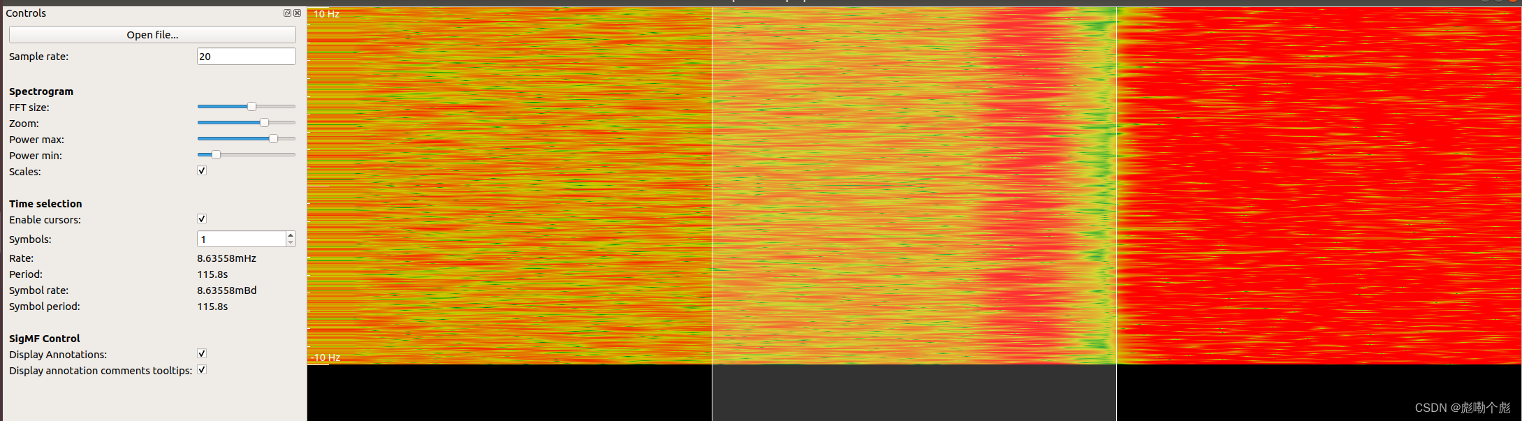 提取出信号中较强能量部分_inspectrum power-CSDN博客