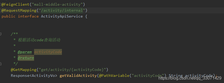 spring clound 项目 @FeignClient 上加 @RequestMapping 注解远程调用报错解决_requestmapping springcloud-CSDN博客