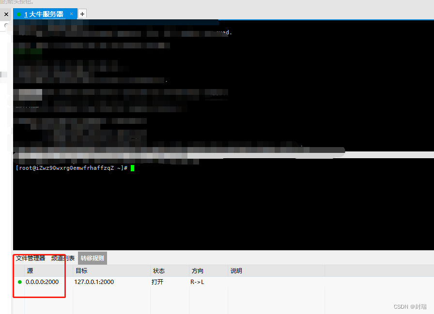 Java 使用Xshell进行内网穿透到本地_xshell转移规则 如何使用-CSDN博客