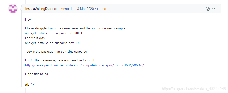 矩池云上缺少cusparse.h头文件解决方法-CSDN博客