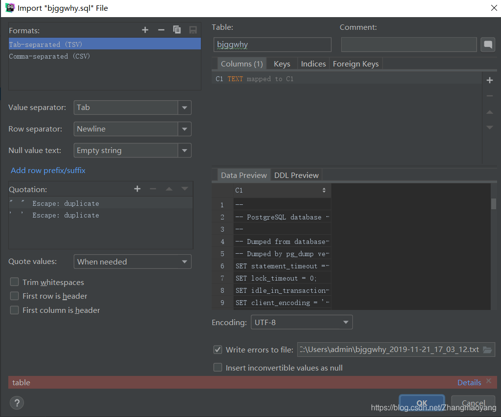 PostgreSQL10使用Datagrip导出SQL文件,使用Navicat导入SQL文件_datagrip 导出postgresql表结构-CSDN博客