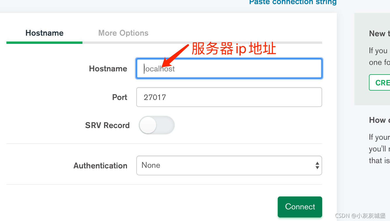 mongodb配置远程连接_cmd mongodb bindip设置为 0.0.0.0-CSDN博客