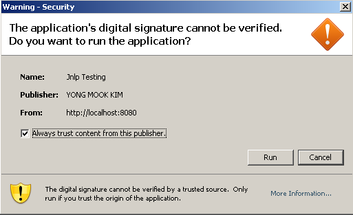 Java Web Start（Jnlp）教程-CSDN博客