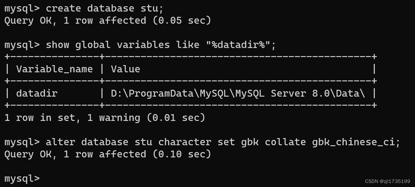 数据库实验一-----创建数据库和表_2024年春-ctgu数据库-CSDN博客