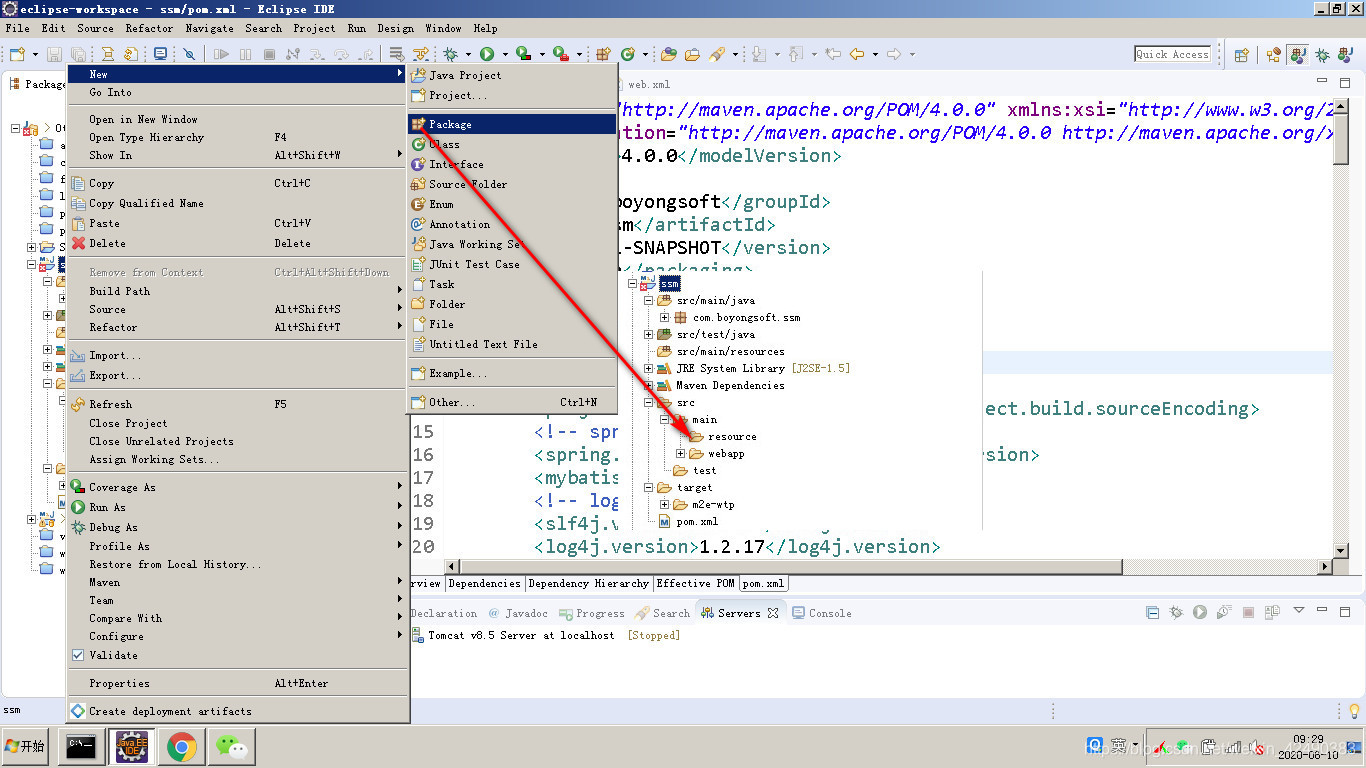 eclipse创建src/main/resources_eclipse新建src目录-CSDN博客