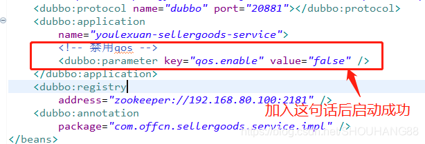 11.26 [Dubbo] 解决dubbo启动的时候报错_[dubbo] fail to start qos server-CSDN博客