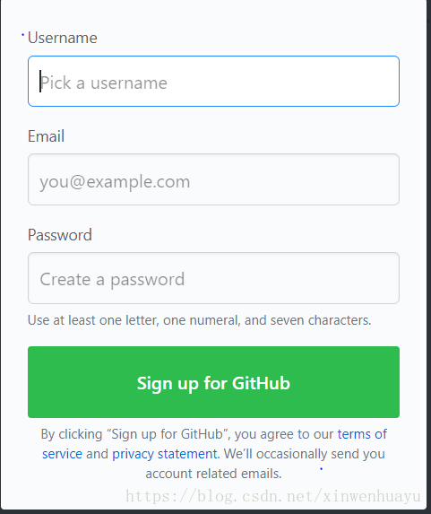 Git 和 Github 的用法用户名只能包含字母数字字符或单个连字符不能以连字符开头或结尾。 Csdn博客