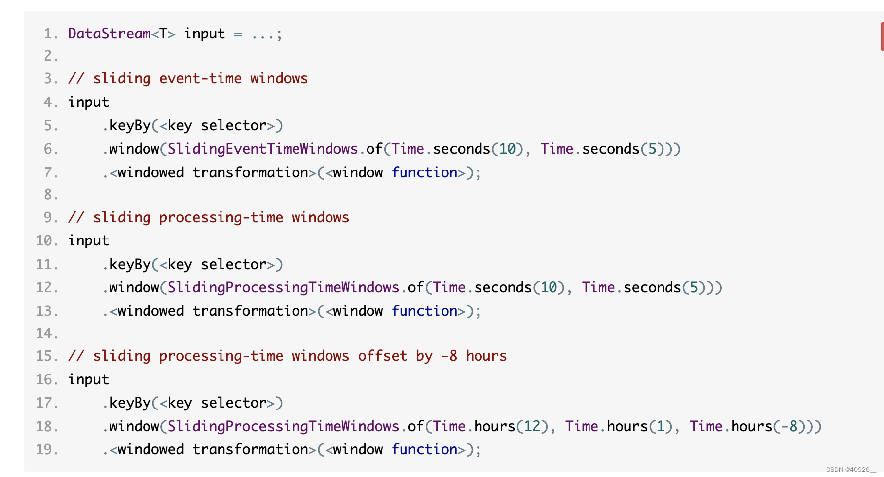 Flink学习8-时间语义及Window_flink proctime-CSDN博客