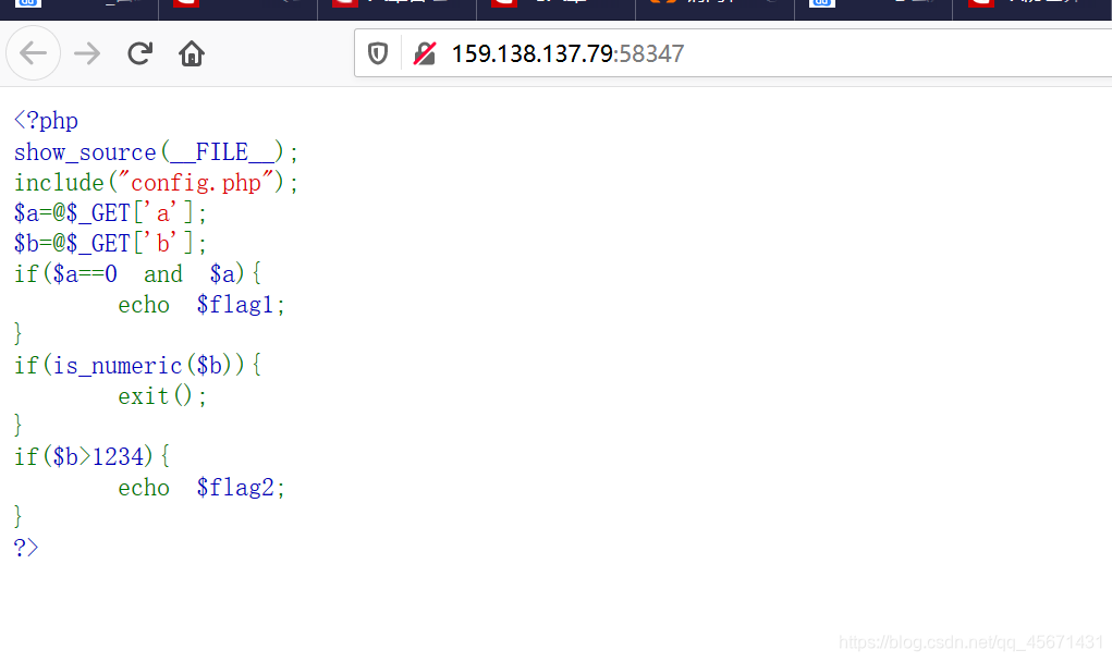 Ctf Php弱类型比较ctf Php Csdn博客
