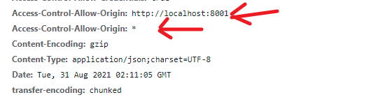 The ‘Access-Control-Allow-Origin‘ header contains multiple values_cannot add value because ...