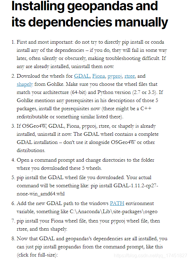 python shp地理坐标系转换平面坐标系-（涉及geopandas安装）_shp经纬度转换成平面坐标-CSDN博客