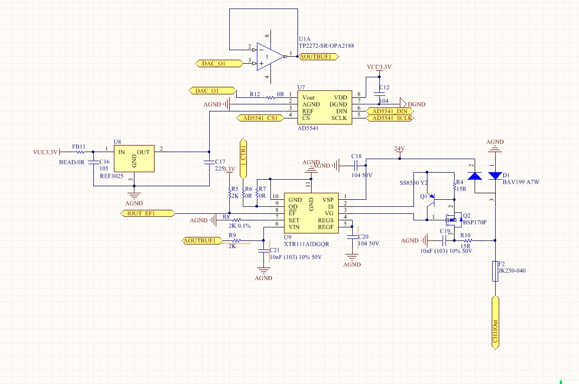 AD5541+XTR111非标准测试-CSDN博客