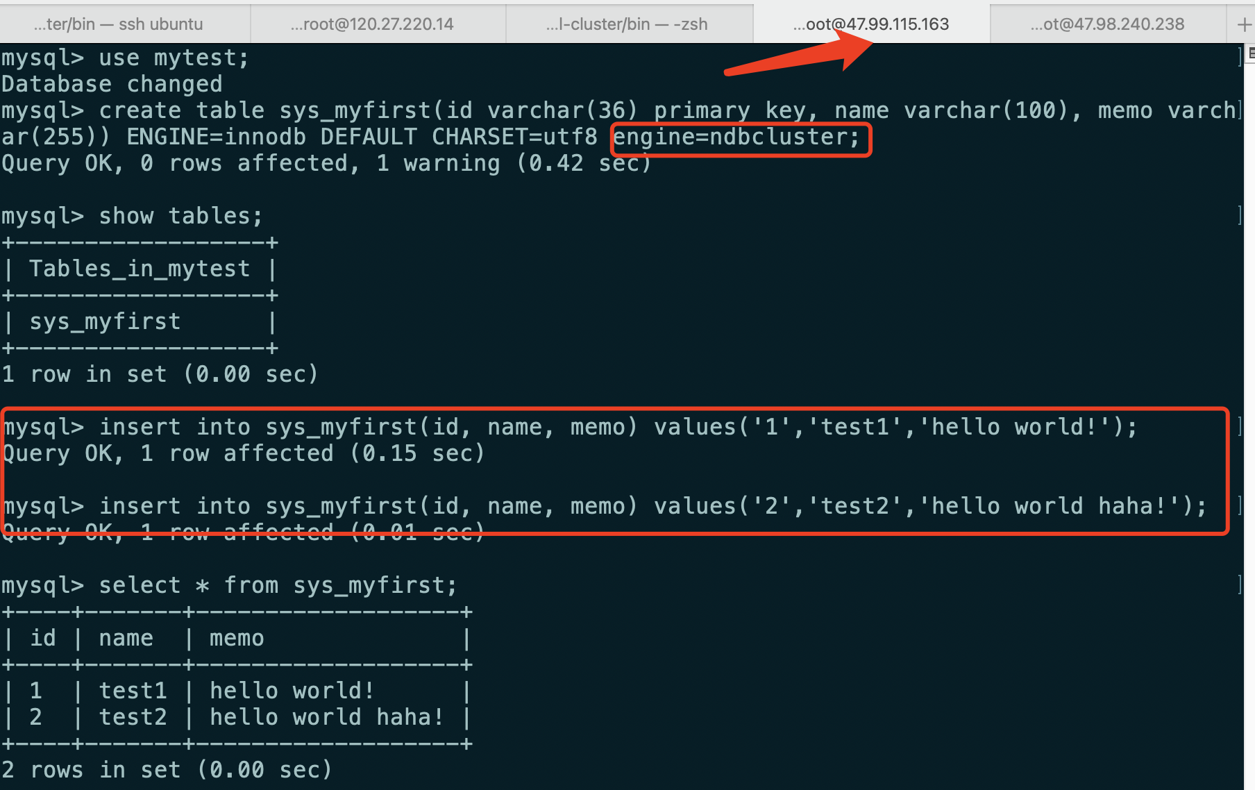 MysqlCluster集群搭建及使用_mysql cluster-CSDN博客