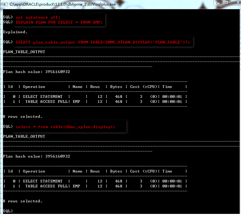 mysql explain oracle_Oracle 执行计划（Explain Plan）-CSDN博客