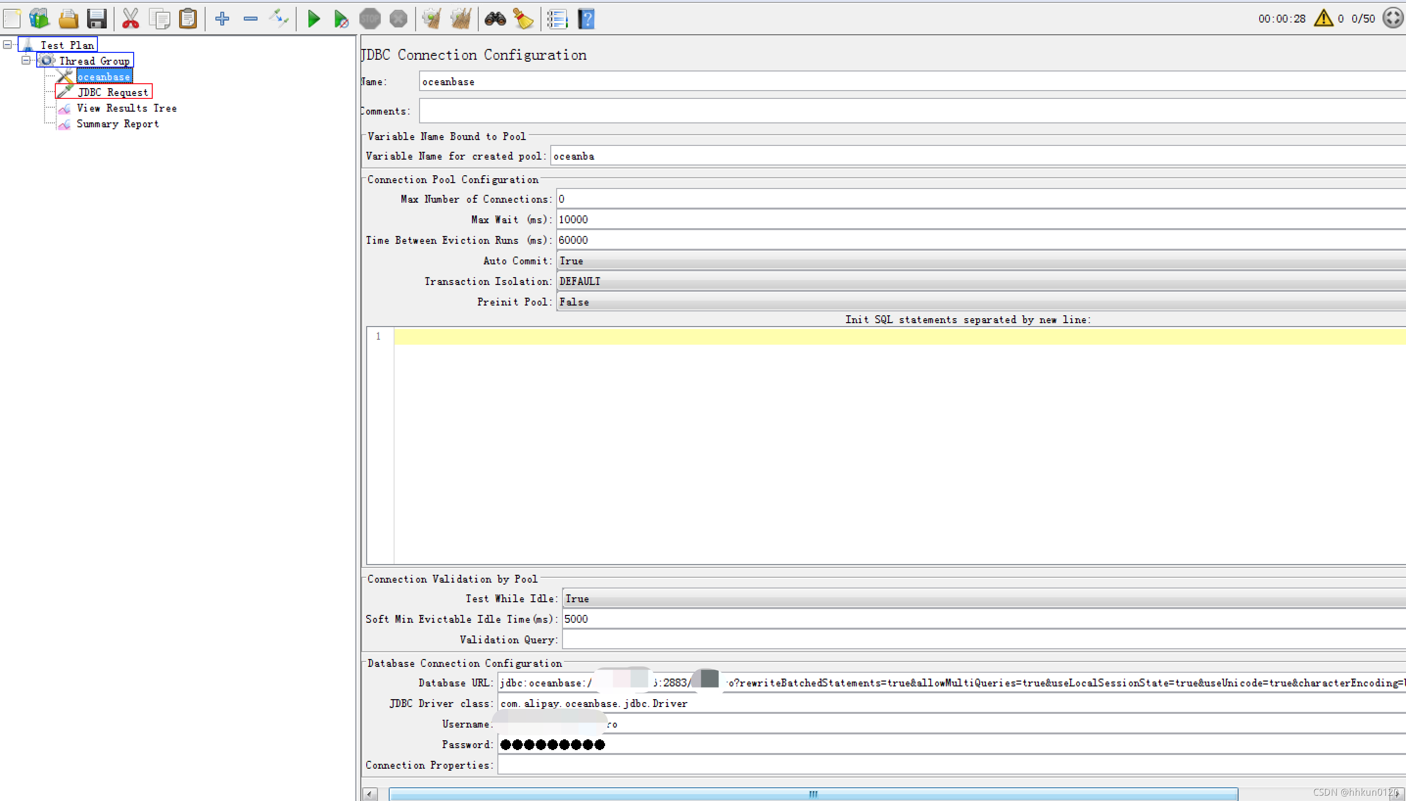 jmeter压测sql语句，基于OceanBase_jmeter 压测oceanbase-CSDN博客