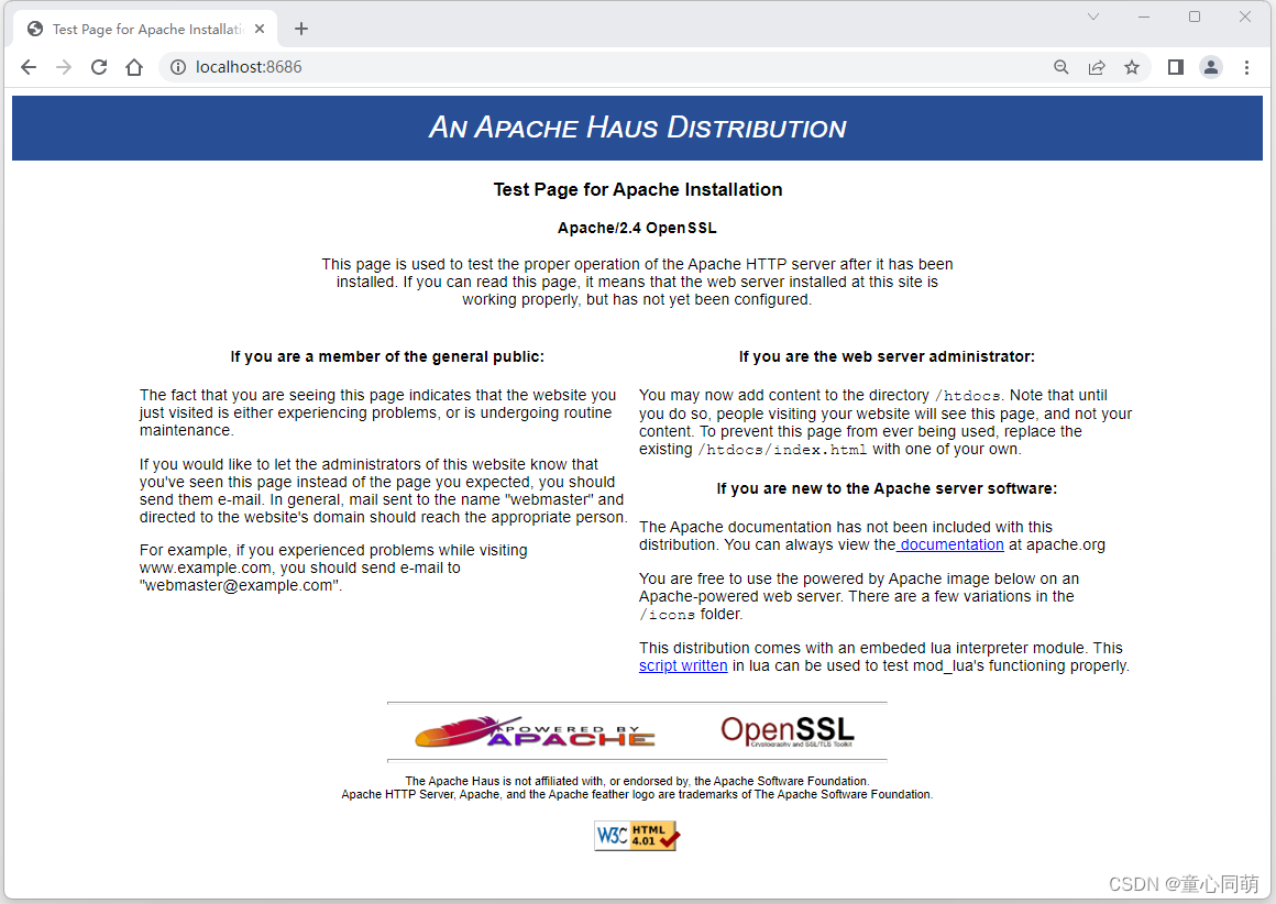 Windows安装Apache(解压版)_win11 apache哪个版本-CSDN博客