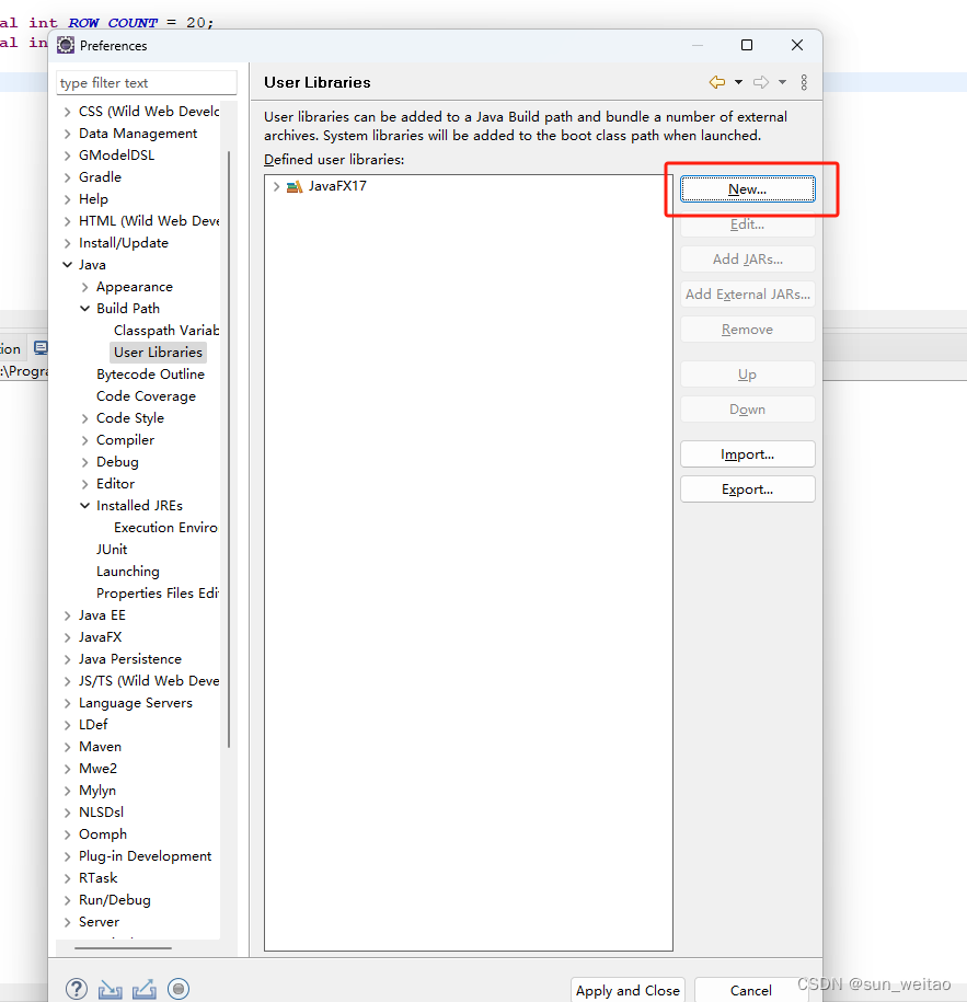 JavaJDK15与JavaFXSDK17集成：Eclipse配置教程,-CSDN博客